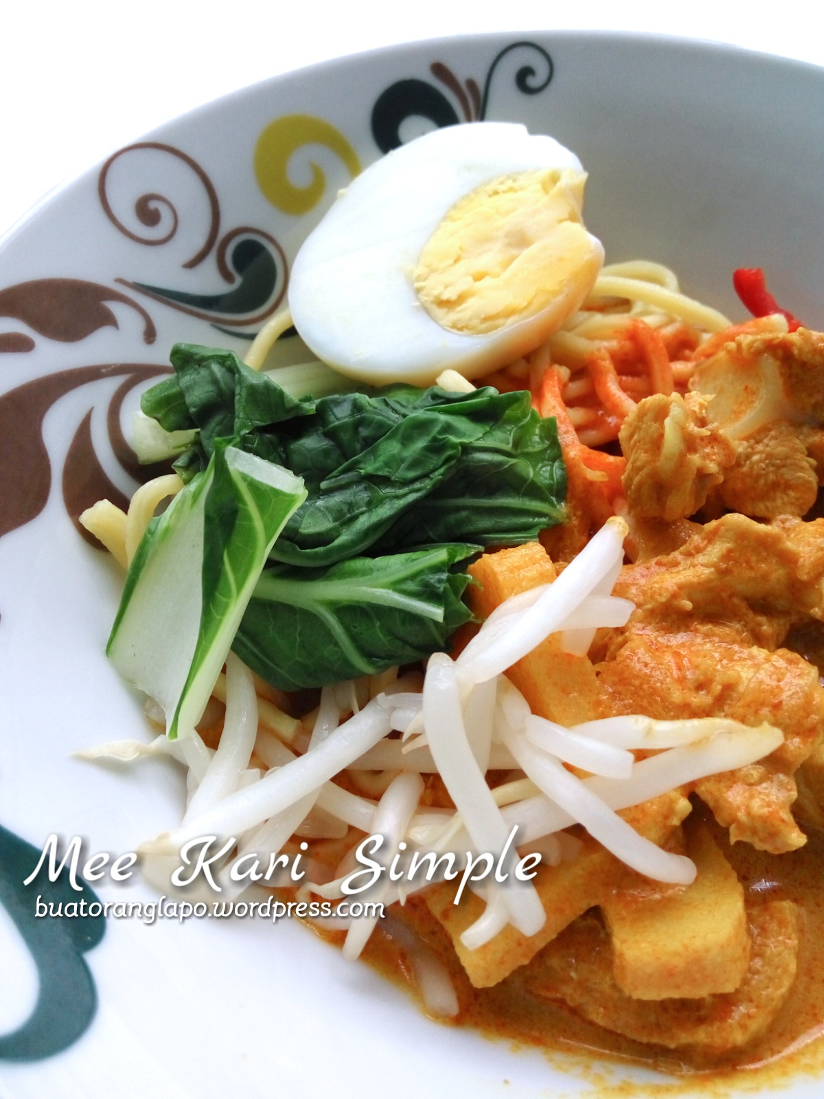 Mee Kari Simple Yang Sedap dan Mudah - Buat Orang Lapo